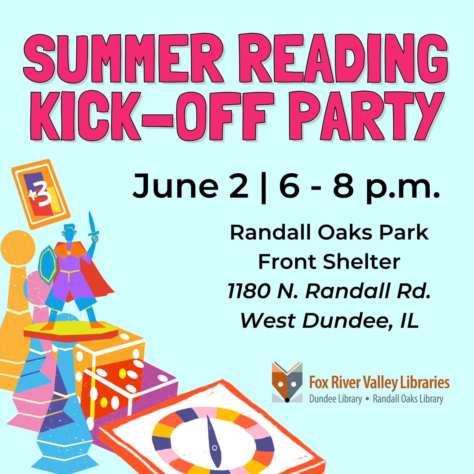 Summer Reading Kick-Off Party | Fox River Valley Public Library